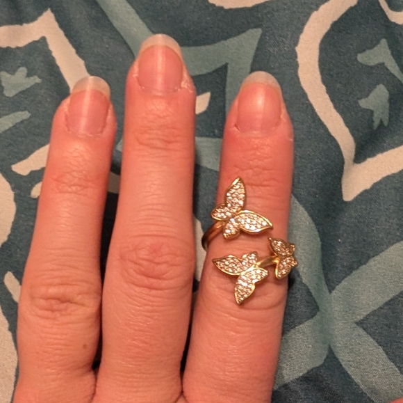Park Lane | Jewelry | Park Lane Golden Butterfly Wrap Ring | Poshmark